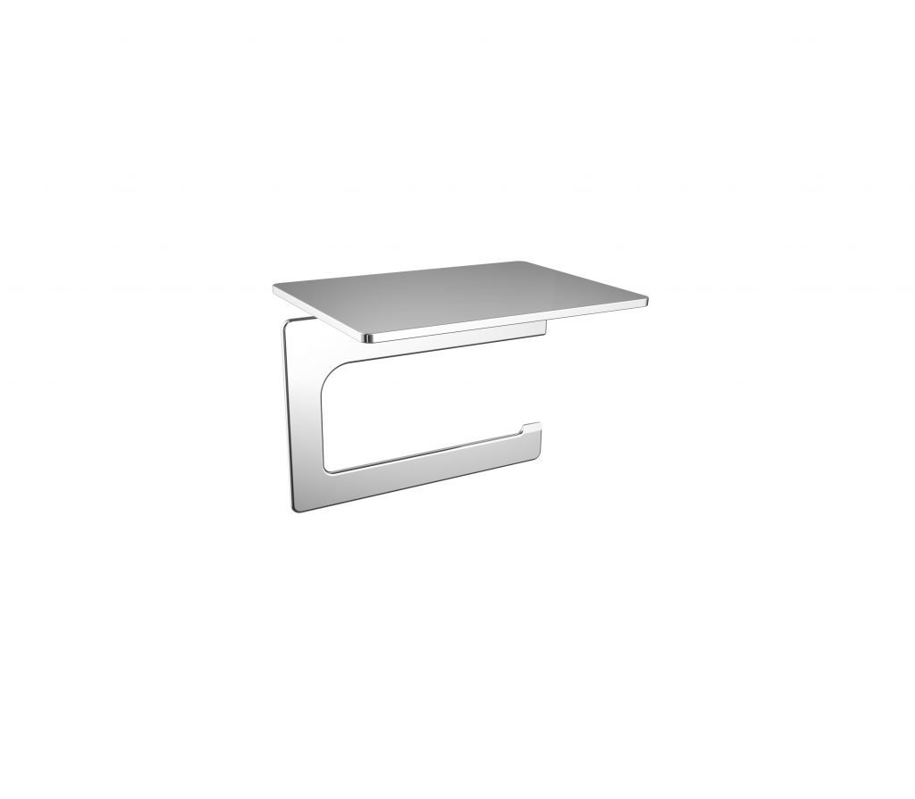 Paper holder with universal shelf - emco Novus | All Round Solutions ...